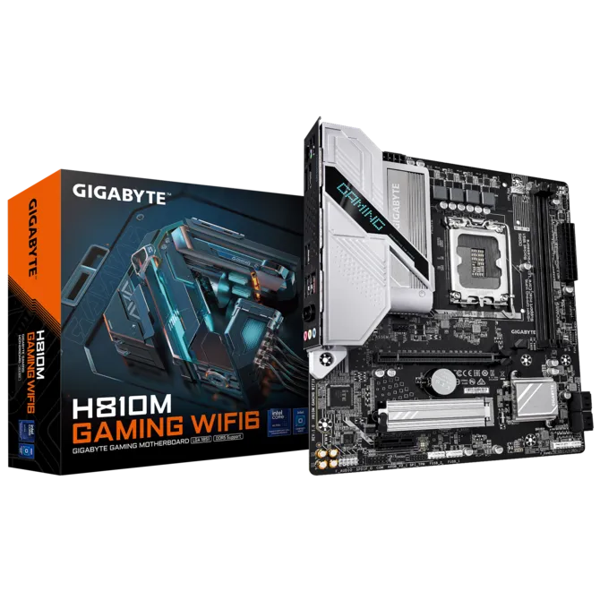 GIGABYTE H810M GAMING WIFI6 Intel Core Ultra (Series 2) LGA 1851 Mothe ...